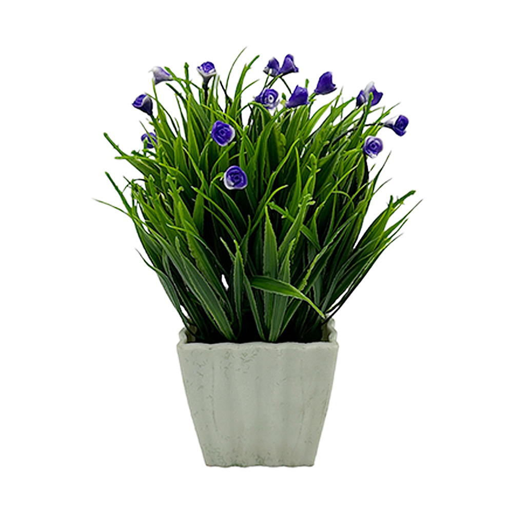 Mini Flor con Pasto en Maceta - MD ︎ 20% OFF